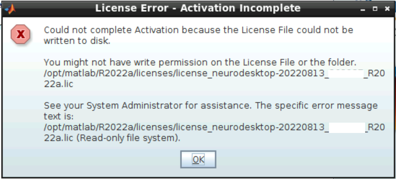 MatlabGUI license issue · Issue #111 · NeuroDesk/neurodesktop · GitHub