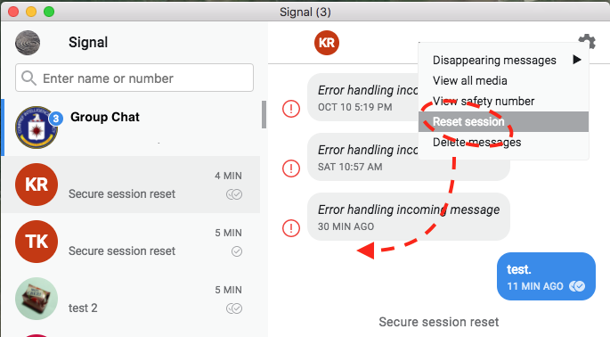 Missing Signed PreKey for PreKeyWhisperMessage in group conversations ...