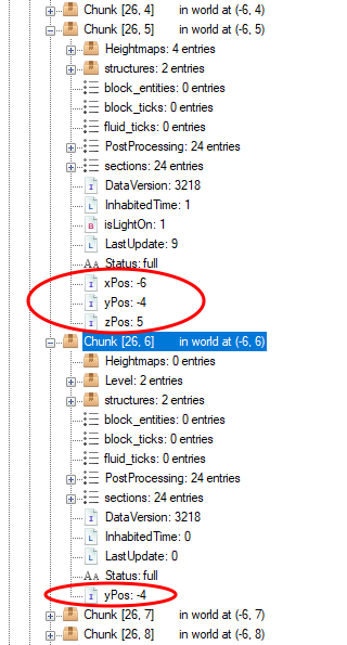 Chunk file at [x, z] is in the wrong location; relocating. (Expected [x, z], got [0, 0]) · Issue ...