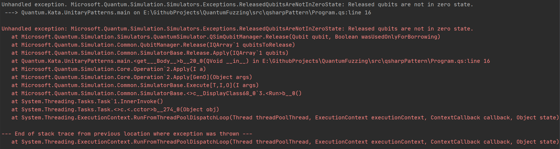 Operation containing the qubit array cannot be called twice. · Issue #1253 · microsoft/qsharp ...
