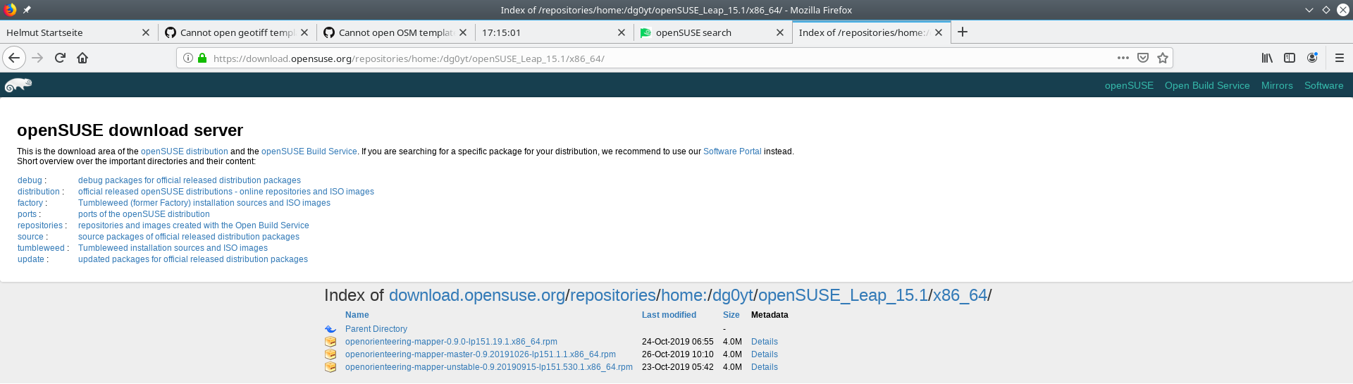 Cannot open geotiff template without world file with Mapper 0.9.0 on openSUSE 15.1 · Issue #1398 ...