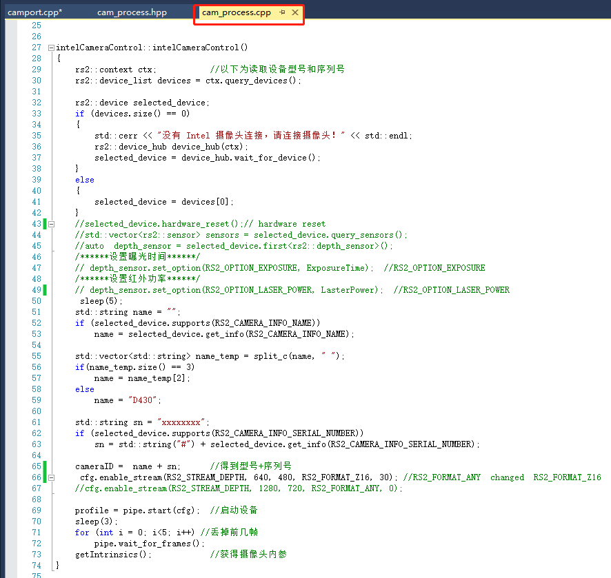 Intel D4XX controlling the Laser Power problem · Issue #1300 ...