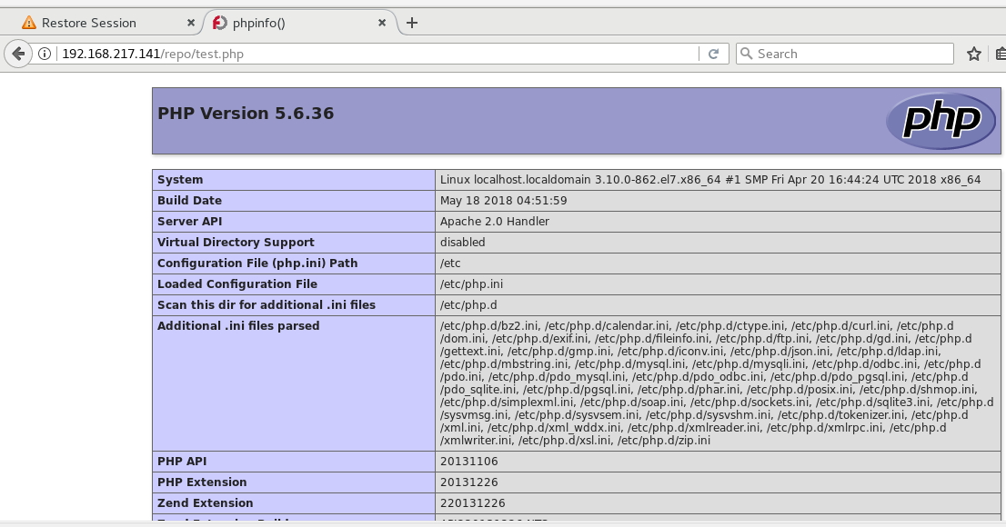 Error displayed in Apache log during installation of Fossology · Issue ...