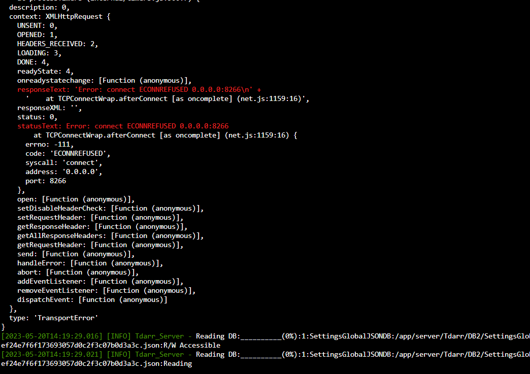 Unraid Tdarr won't work after container restart. · Issue #781 ...