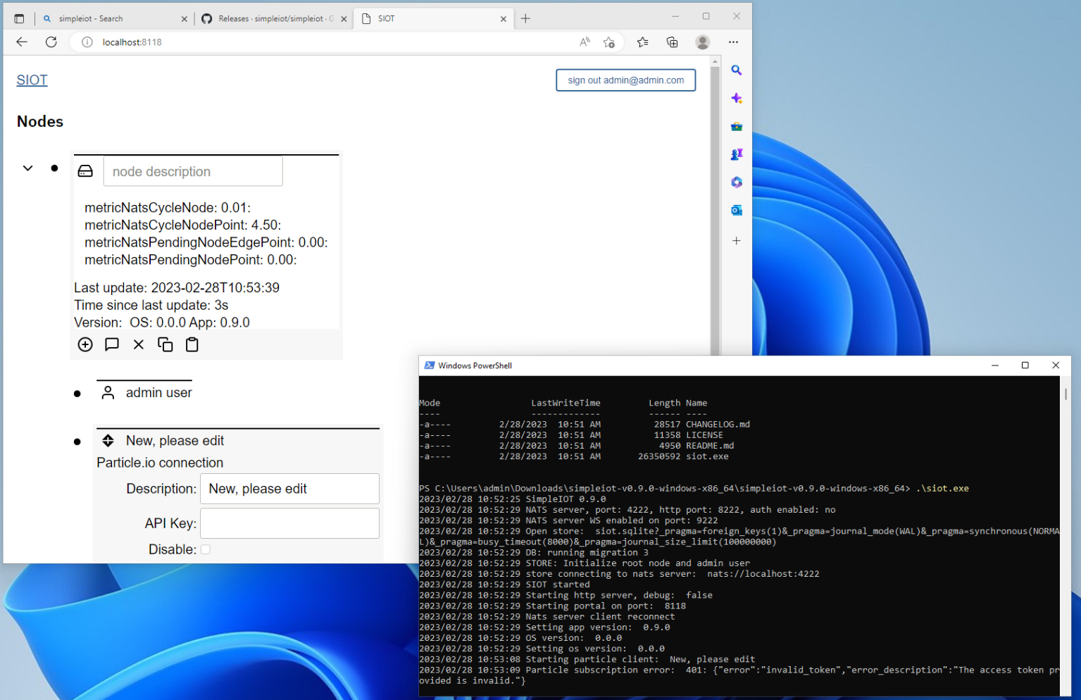 Fix Windows Build issues · Issue #493 · simpleiot/simpleiot · GitHub