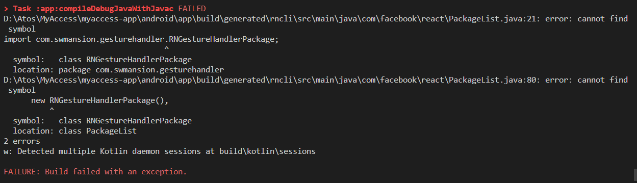 Build failed after upgrading to react-native@0.72.0 · Issue #2524 · software-mansion/react ...