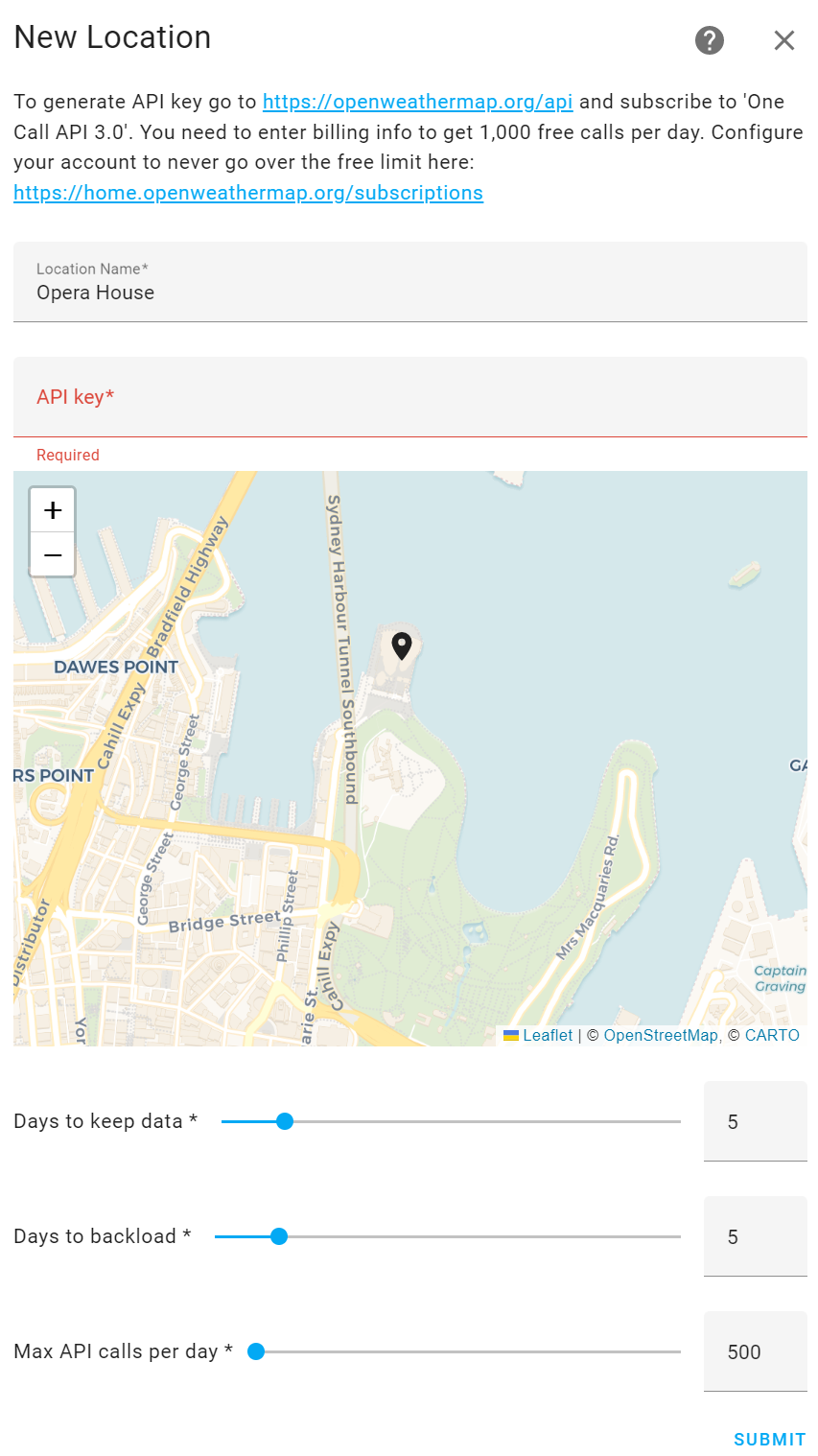 GitHub - petergridge/openweathermaphistory: A home assistant sensor ...