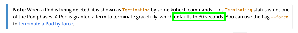 Container Lifecycle Hooks | add "Termination Grace Period" input field (numeric) if a user ...