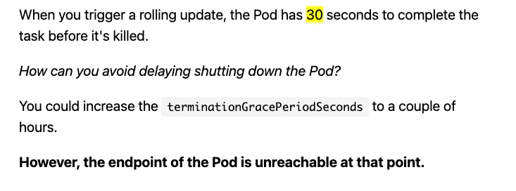 Container Lifecycle Hooks | add "Termination Grace Period" input field (numeric) if a user ...