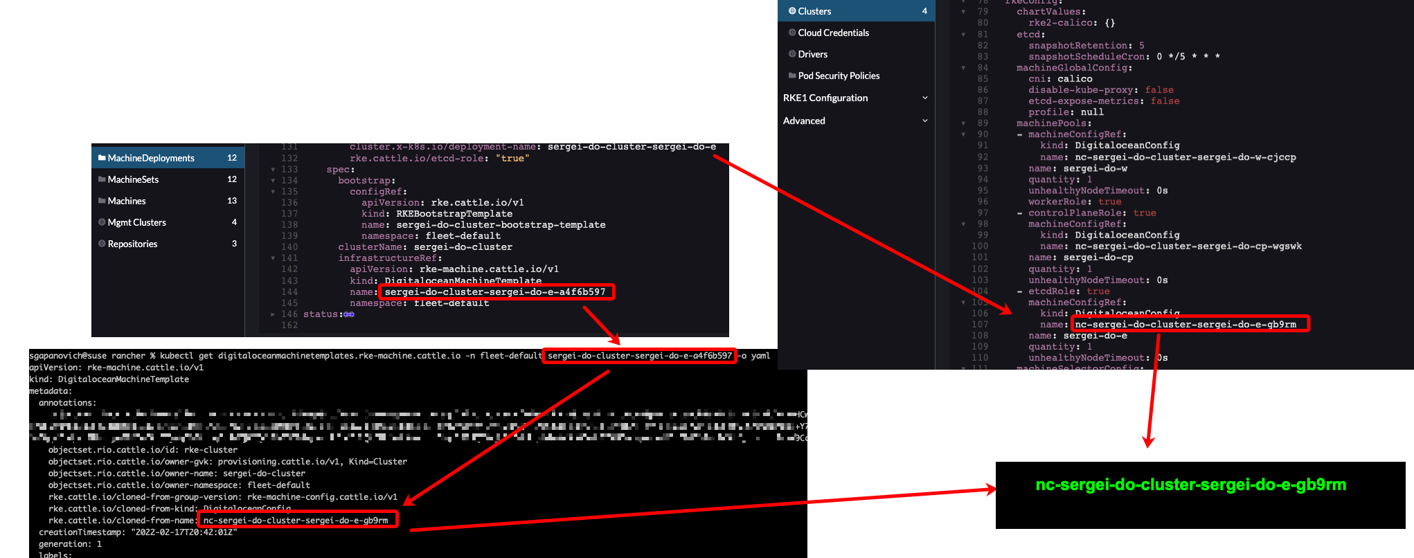 Scale Node Pool Up or Down for RKE2 provisioned clusters is not working for long cluster/node ...