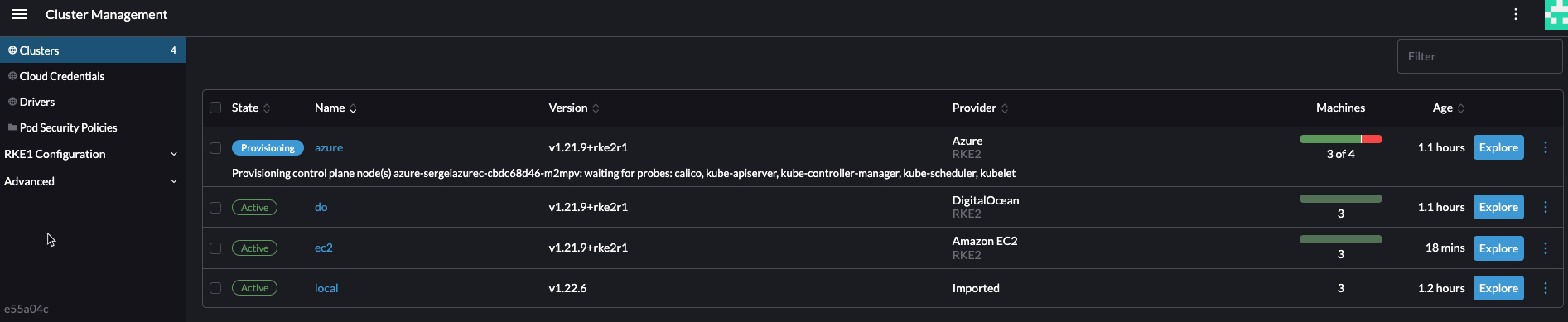 Scale Node Pool Up or Down for RKE2 provisioned clusters is not working for long cluster/node ...