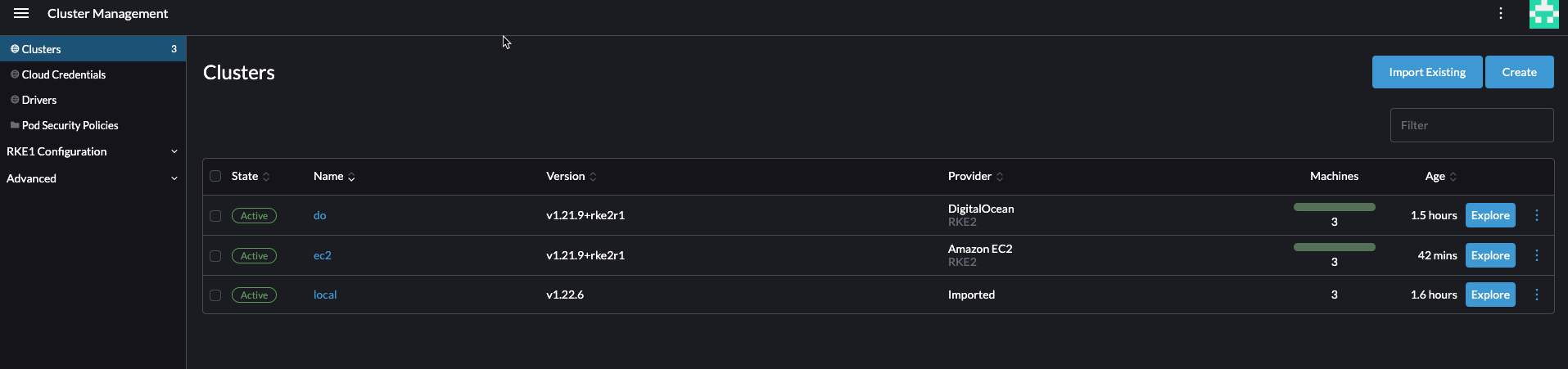 Scale Node Pool Up or Down for RKE2 provisioned clusters is not working for long cluster/node ...