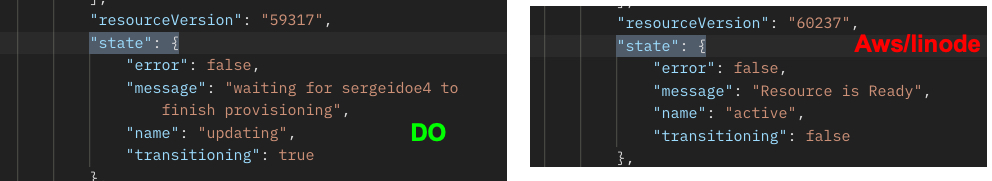 RKE1 | Incorrect cluster state is returned when node pool is scaled up · Issue #36640 · rancher ...