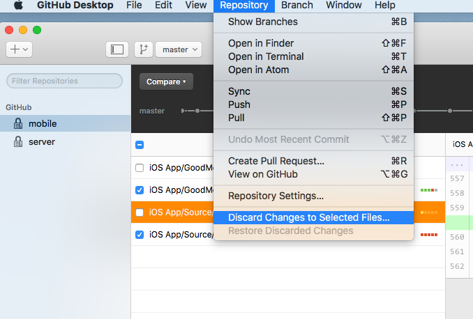 UX around Discard Changes is unclear · Issue #5342 · desktop/desktop · GitHub