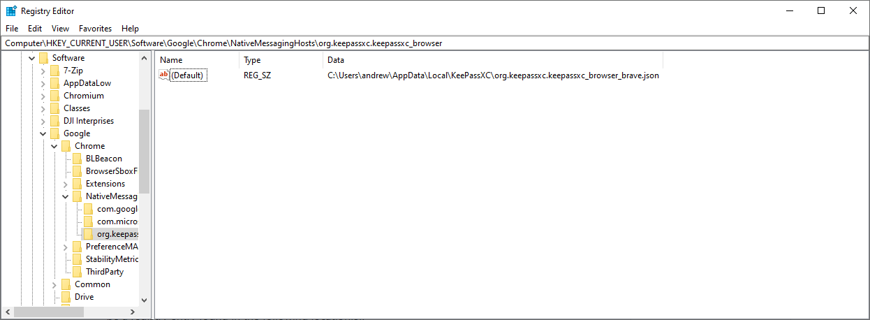 Windows - Keepass XC 2.5.1 Browser Extension can't connect to database ...