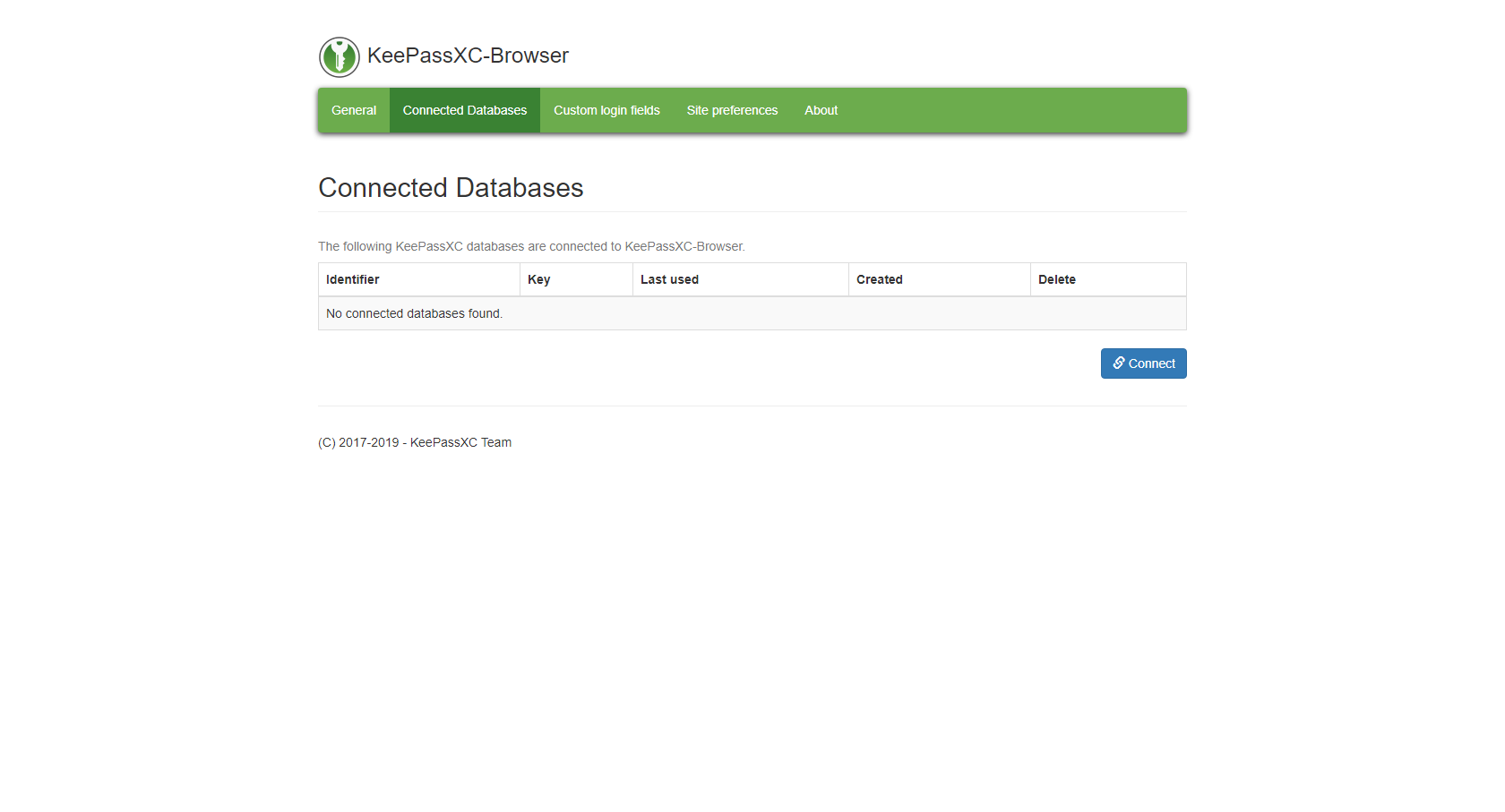 Windows - Keepass XC 2.5.1 Browser Extension can't connect to database, previously working ...