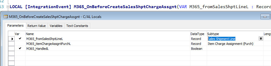 [Event Request] Codeunit 5805, several Events to handle "TESTFIELDS ...