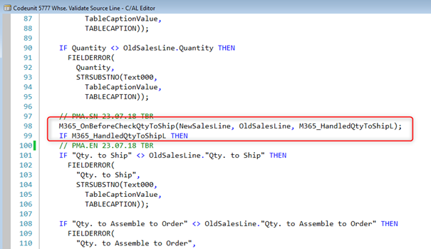 [Event Request] Codeunit 5777, several new Events · Issue #3172 · microsoft/AL · GitHub