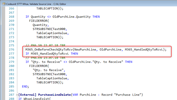 [Event Request] Codeunit 5777, several new Events · Issue #3172 · microsoft/AL · GitHub