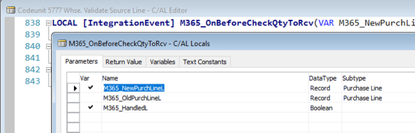 Event Request Codeunit 5777 Several New Events · Issue 3172 · Microsoftal · Github