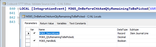 [Event Request] Codeunit 5777, several new Events · Issue #3172 · microsoft/AL · GitHub