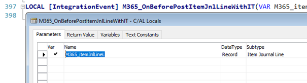 [Event Request] Codeunit 5819, 3 new Events · Issue #3175 · microsoft/AL · GitHub