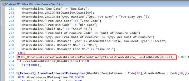 [Event Request] Codeunit 7311, 2 new Events · Issue #3187 · microsoft/AL · GitHub