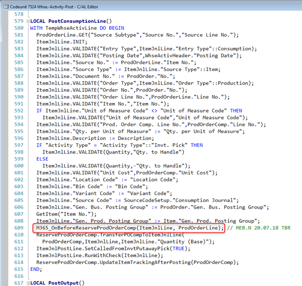 Event Request Codeunit 7324 2 New Events · Issue 3189 · Microsoftal · Github 6427