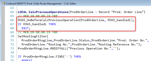 [Event Request] Codeunit 99000772, 2 new Events · Issue #3190 · microsoft/AL · GitHub