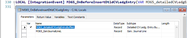 Event Request Table 383 1 New Event In Function Initdtldcvledgentrybuf · Issue 3355 1807
