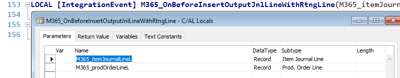 Event Request Codeunit 5406 2 New Events In Function Onrun · Issue