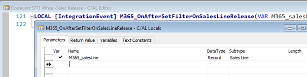 [Event Request] Codeunit 5771, 1 new Event · Issue #3657 · microsoft/AL · GitHub