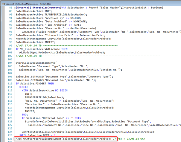 Event Request Codeunit 5063 3 New Events · Issue 3659 · Microsoftal · Github