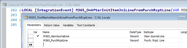 [Event Request] Codeunit 5813, 2 new Events · Issue #3663 · microsoft/AL · GitHub