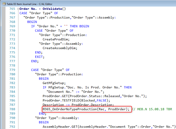 We need 9 new Events in Table83 to handle ISV Code. · Issue #3053 · microsoft/ALAppExtensions ...