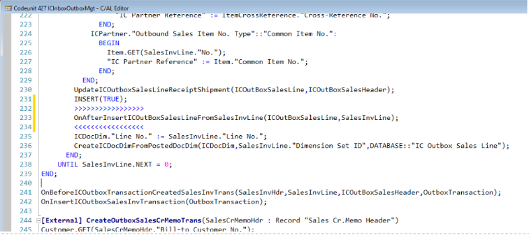[EventRequest] CU427 – function „ CreateOutboxSalesInvTrans “ · Issue #3207 · microsoft ...