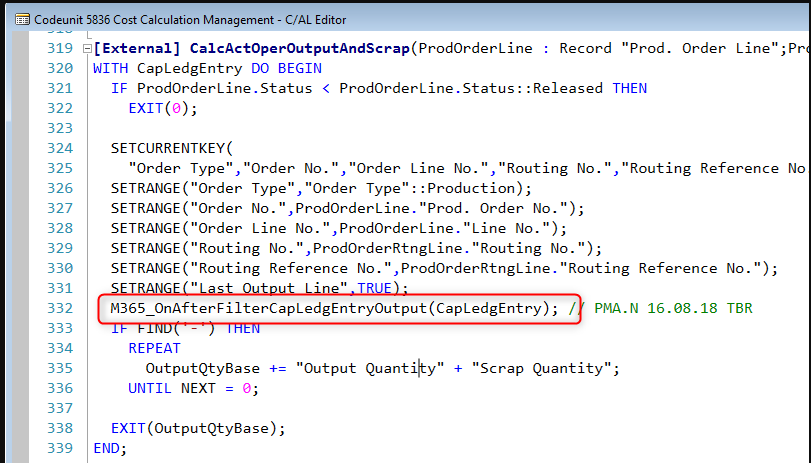 [Event Request] Codeunit 5836 - 2 missing Events · Issue #3641 ...