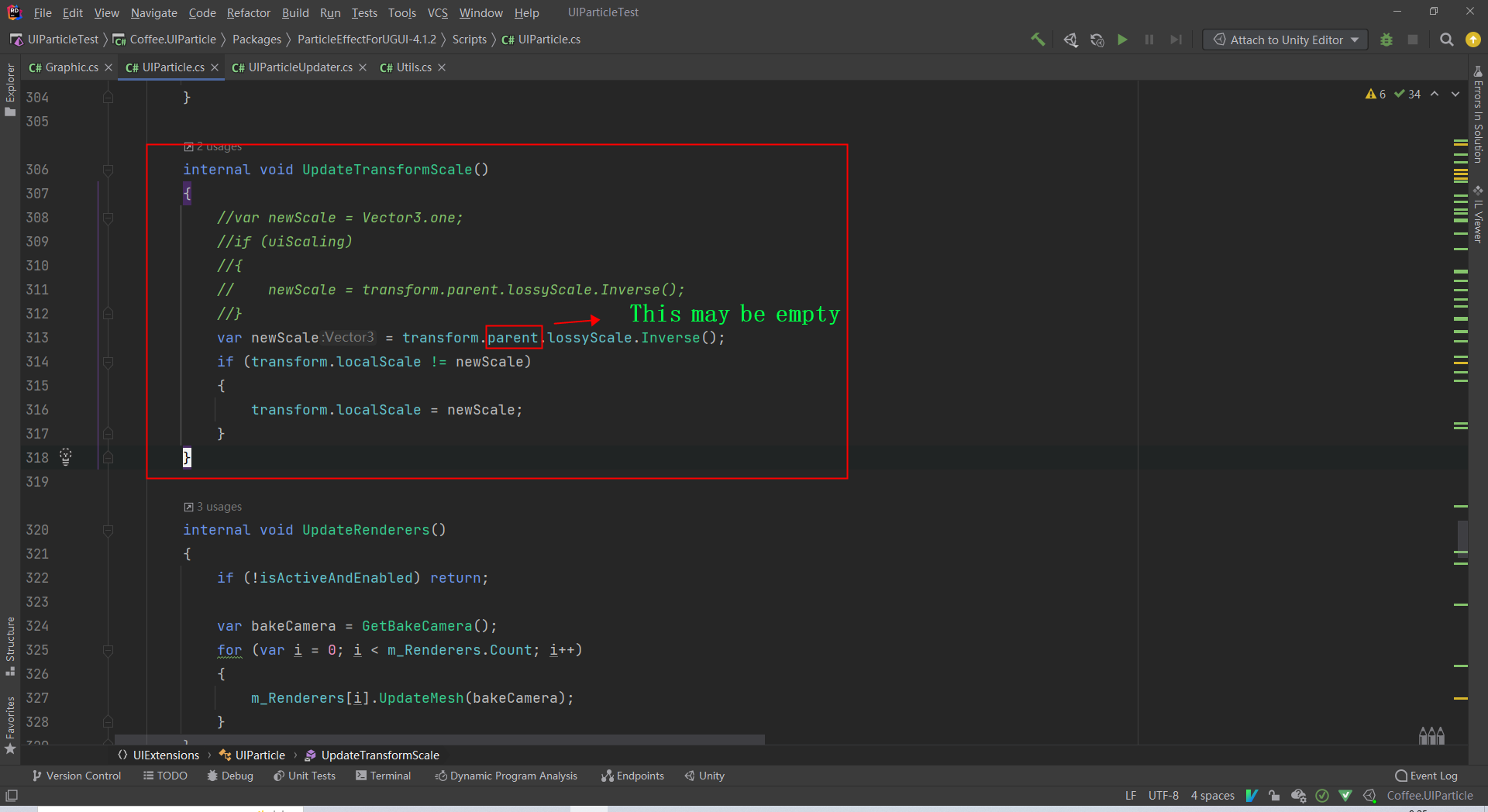Drag prefabrication error · Issue #211 · mob-sakai/ParticleEffectForUGUI · GitHub