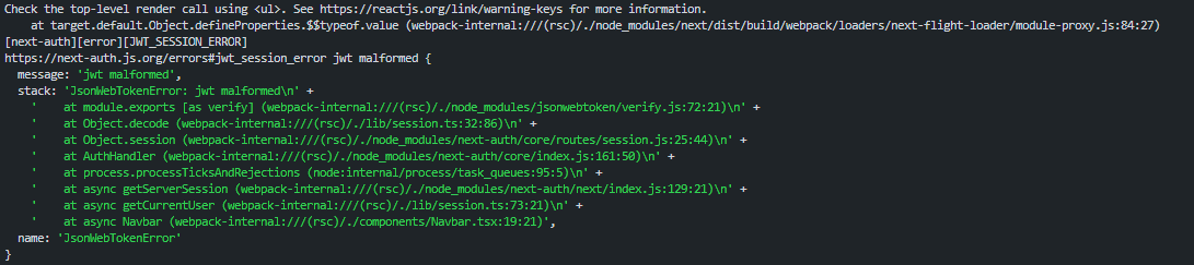 JWT Malformed · Issue #25 · adrianhajdin/project_nextjs13_flexibble · GitHub