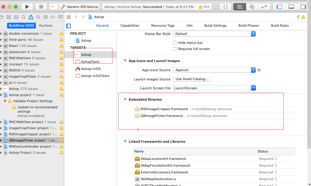 ios打包说找不到编译不了QBImagePicker.framewordk · Issue #1076 · ivpusic/react-native-image-crop-picker ...