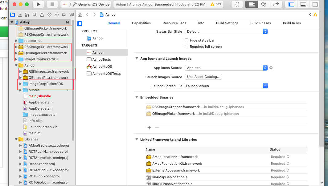 ios打包说找不到编译不了QBImagePicker.framewordk · Issue #1076 · ivpusic/react-native-image-crop-picker ...