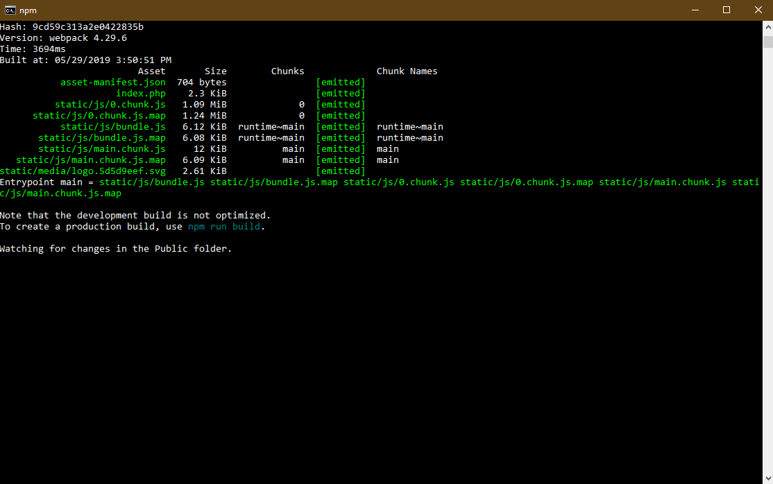 Blank screen + page keeps refreshing? · Issue #17 · devloco/create-react-wptheme · GitHub