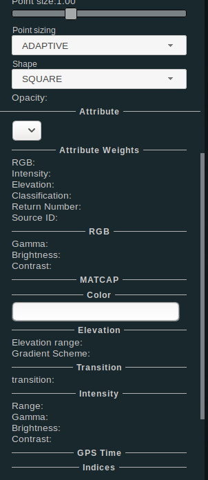 Wrong sidebar · Issue #701 · potree/potree · GitHub