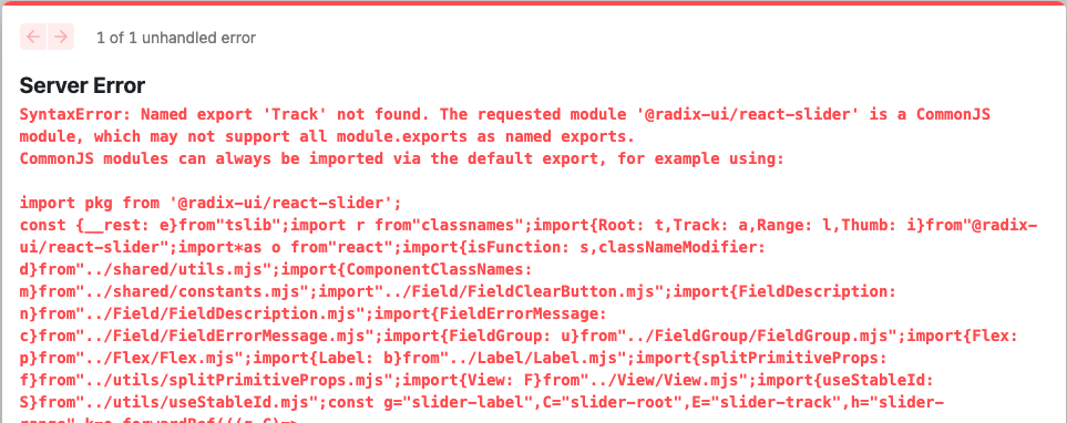 Radix is not correctly resolved by modern Node.js ESM spec · Issue #1848 · radix-ui/primitives ...
