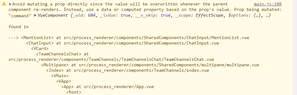 [Bug]: Vue Renderer is directly changing child props · Issue #4442 · ueberdosis/tiptap · GitHub