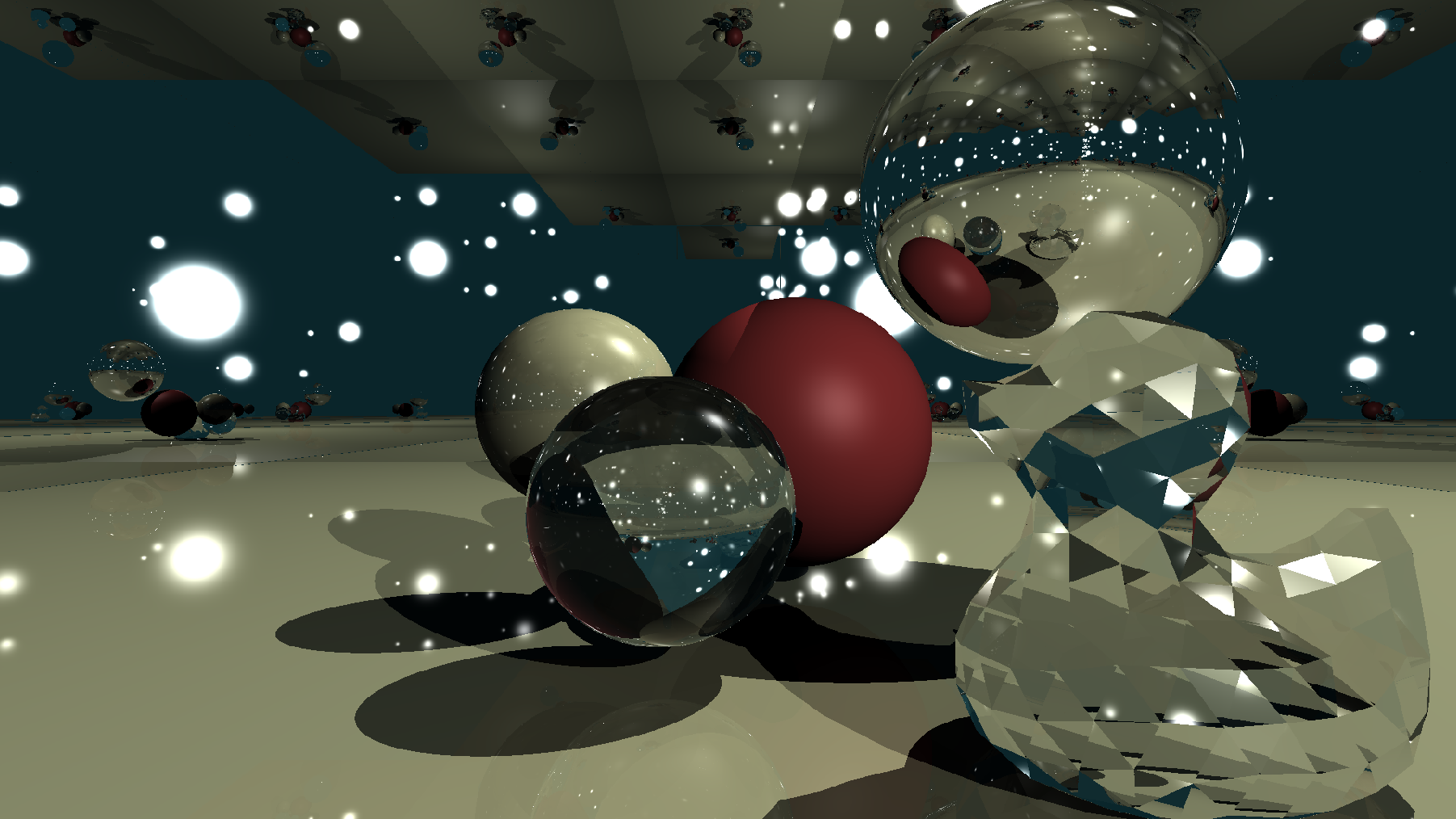 GitHub - pprettysimpple/raytracer: Full Rust written cpu-raytracer