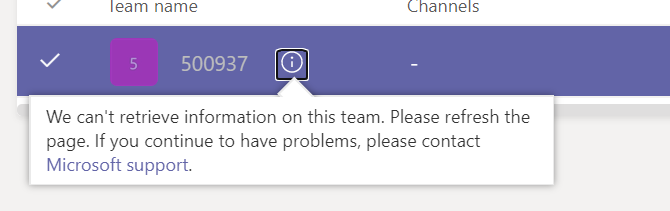 Bug report: teams team list timing out · Issue #1343 · pnp/cli-microsoft365 · GitHub