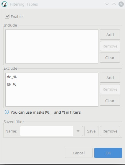 Table filters not working in Simple View · Issue #18440 · dbeaver ...