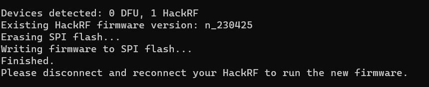 HackRF Mode after flashing in portapack h2+ · Issue #919 · portapack ...