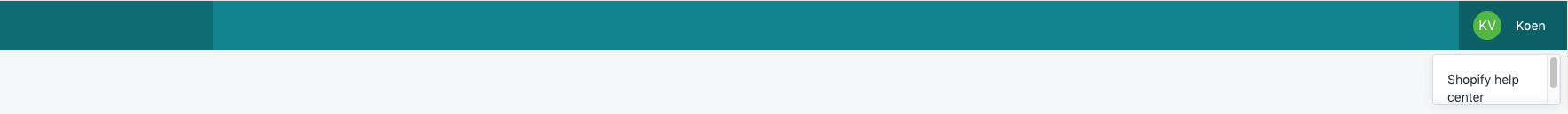 Topbarusermenu Has Unnecessary Scrollbar · Issue 955 · Shopifypolaris · Github